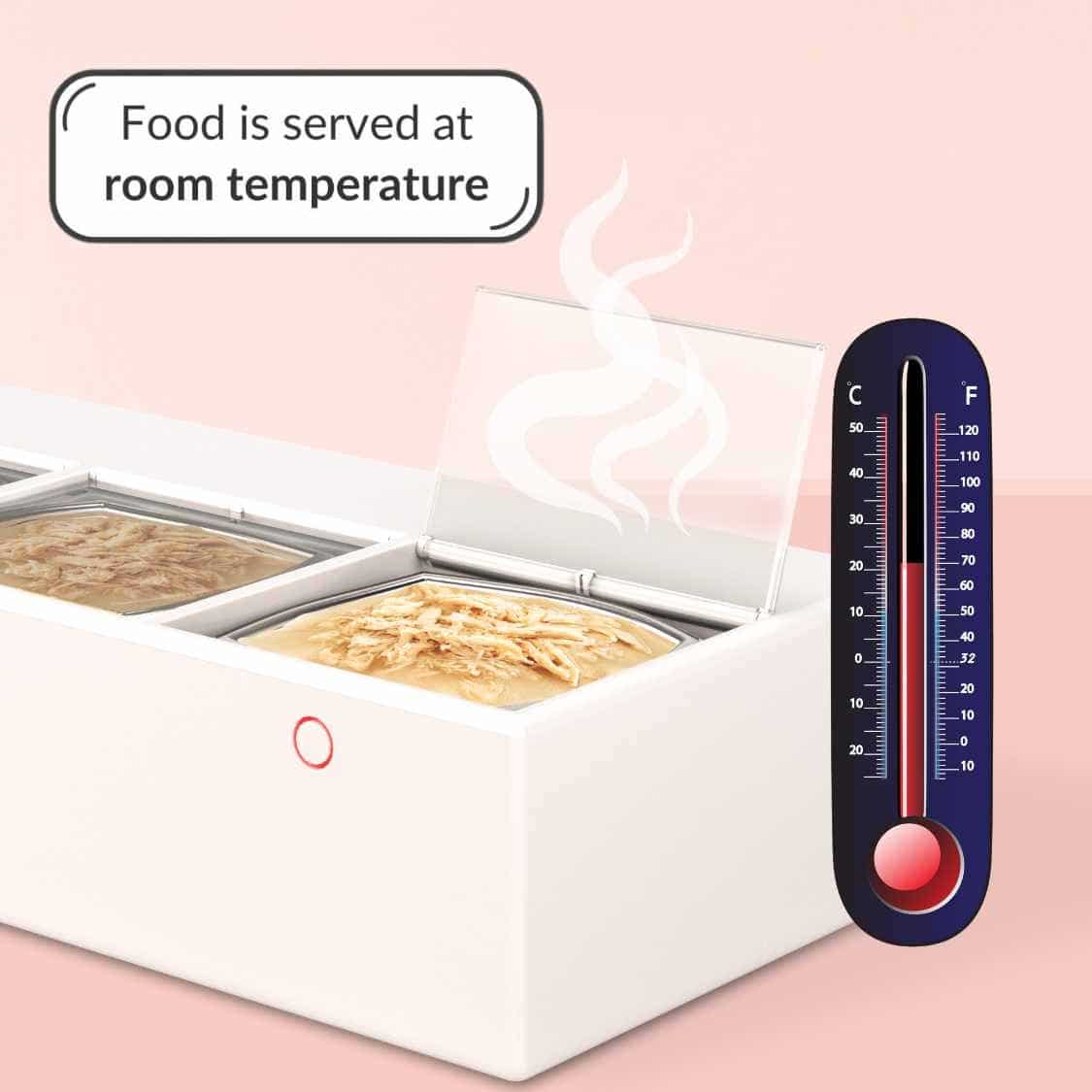 Symba Wet Food Feeder - The Refined Feline