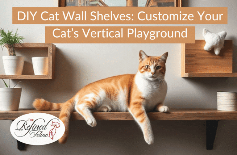 DIY Cat Wall Furniture and Shelves Ideas