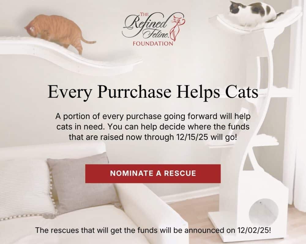 The Refined Feline | Modern Cat Furniture and Accessories